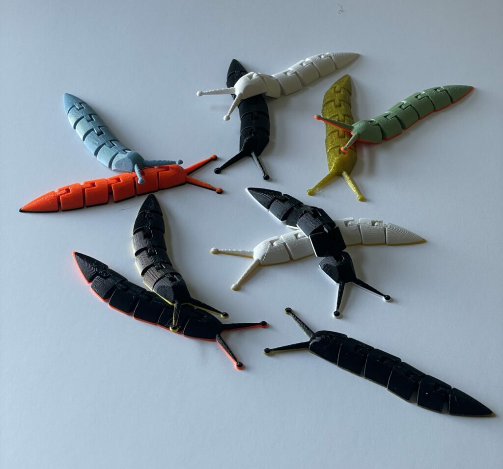 Flexible Articulated Fidget Slug – Fidget Toy Gift – FJiT